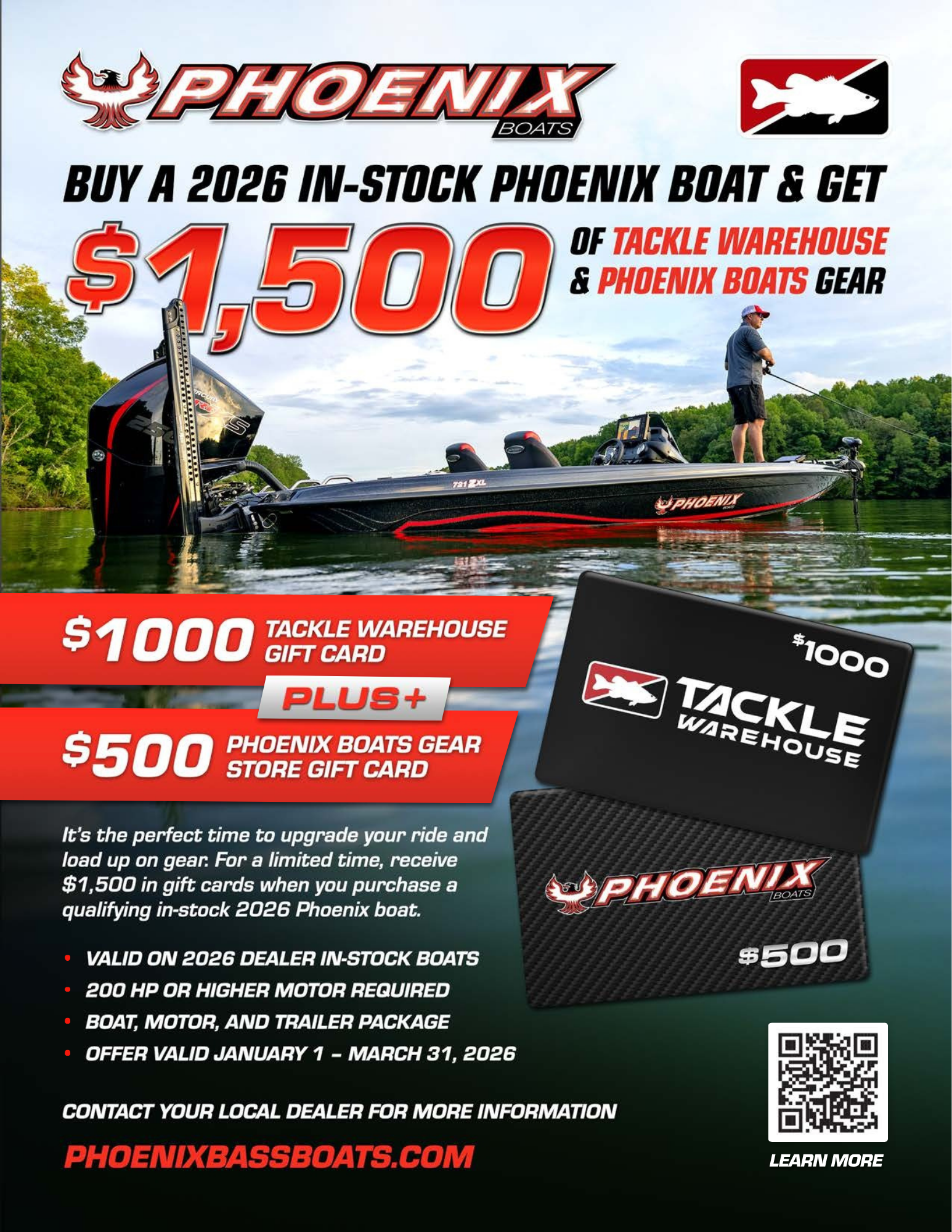 Upgrade Your Ride: Phoenix Boats 2026 In-Stock Incentive – Honey Creek ...